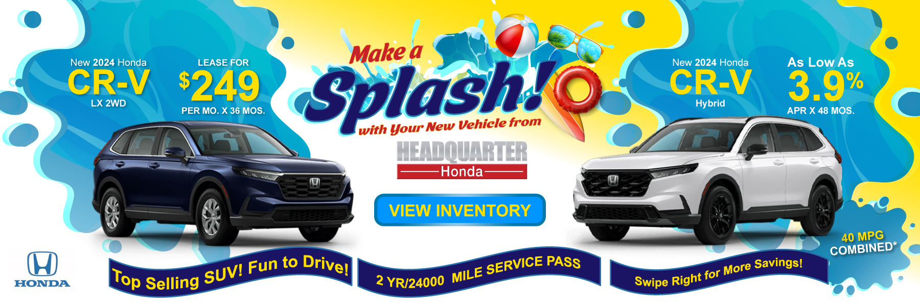 New Honda Monthly Specials in Clermont | Headquarter Honda