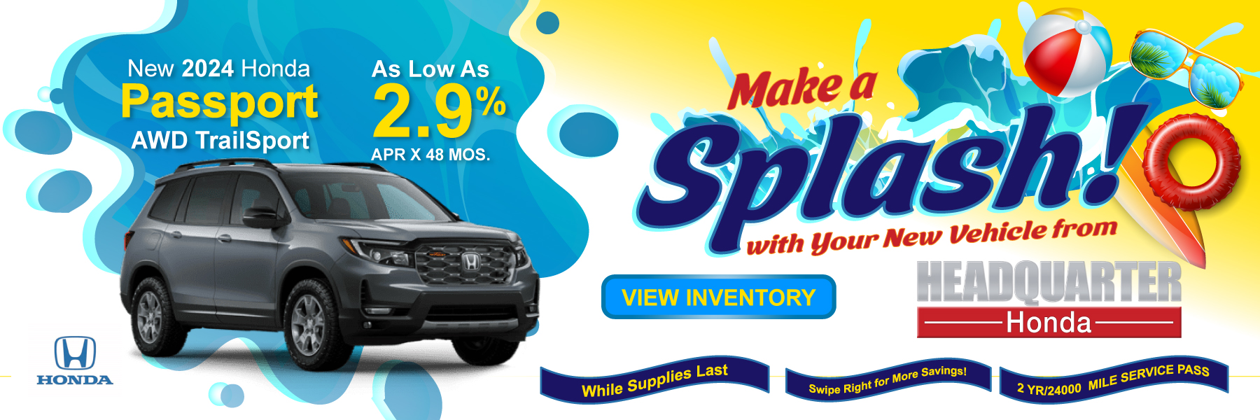 New Honda Monthly Specials in Clermont | Headquarter Honda